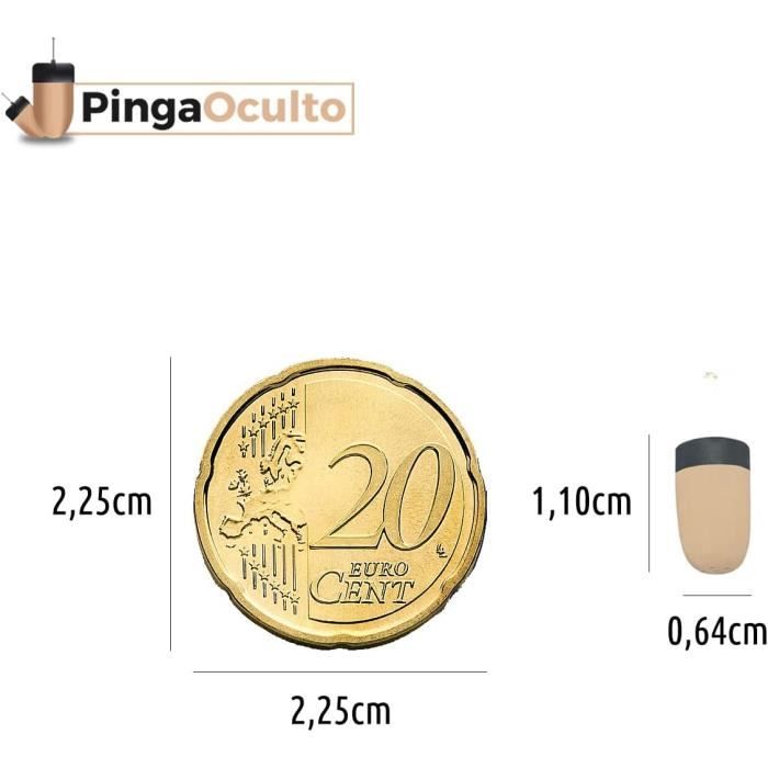 Ehskzjh Oreillette Espion Ecouteur Mini Invisible Pour Examen Vip Pro ...