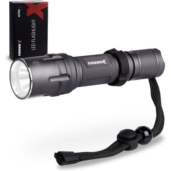 Firenox Alpha | Lampe De Poche Led Avec Une Luminosité De 500 Lumens ...
