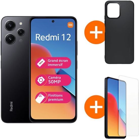 Smartphone Xiaomi avec écran large 6,8', mémoire interne de 256 Go, 3 ...