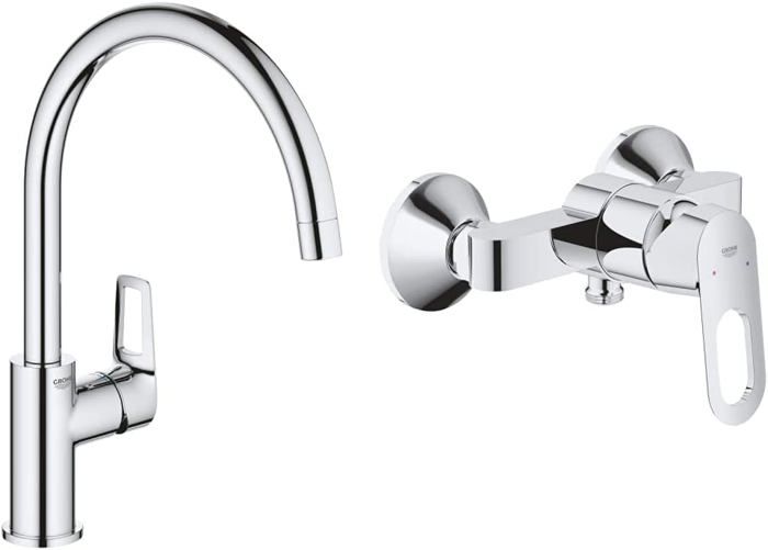 Grohe Mitigeur Monocommande Evier Bec C Bauloop 31368001 (Import ...