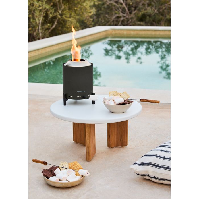 Brasero de table - Create - FIRE PIT COMPACT - Sans fumée - Flamme ...