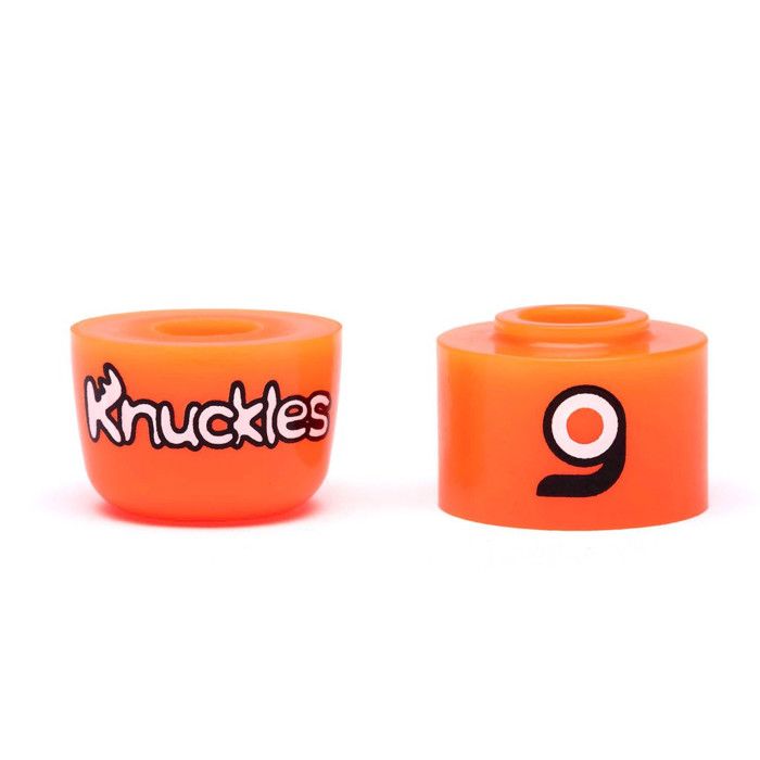 ORANGATANG Knuckles 87A - Kit complet de bushings orange pour longboard ...