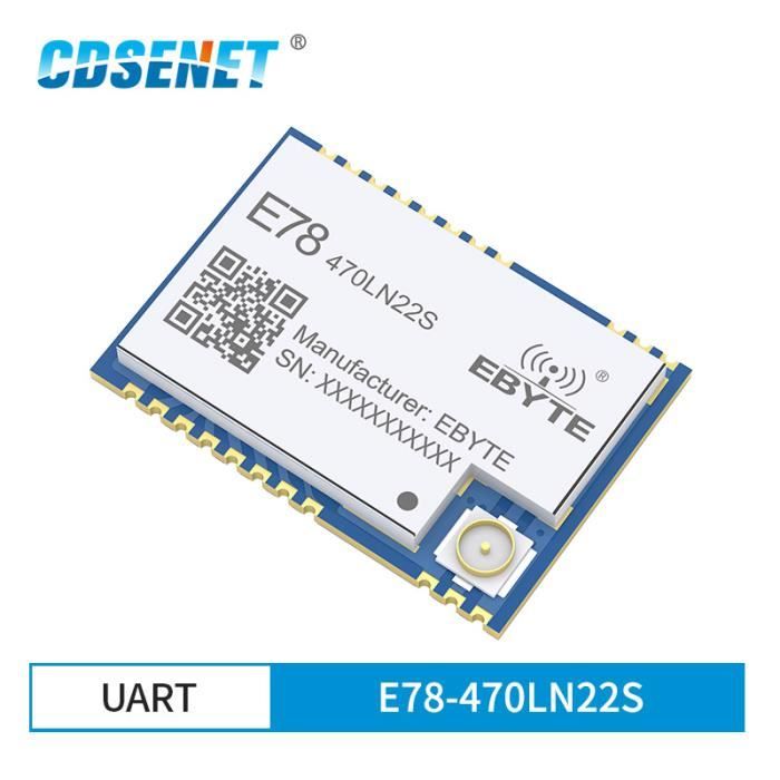Émetteur-récepteur sans fil. ASR6501 SoC LoRa 22dBm SPI CDSENET E78 ...