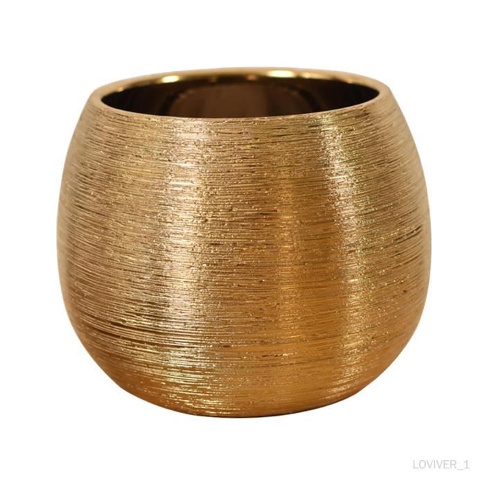 Pots de fleurs en céramique modernes, petits pots de fleurs brossés ...