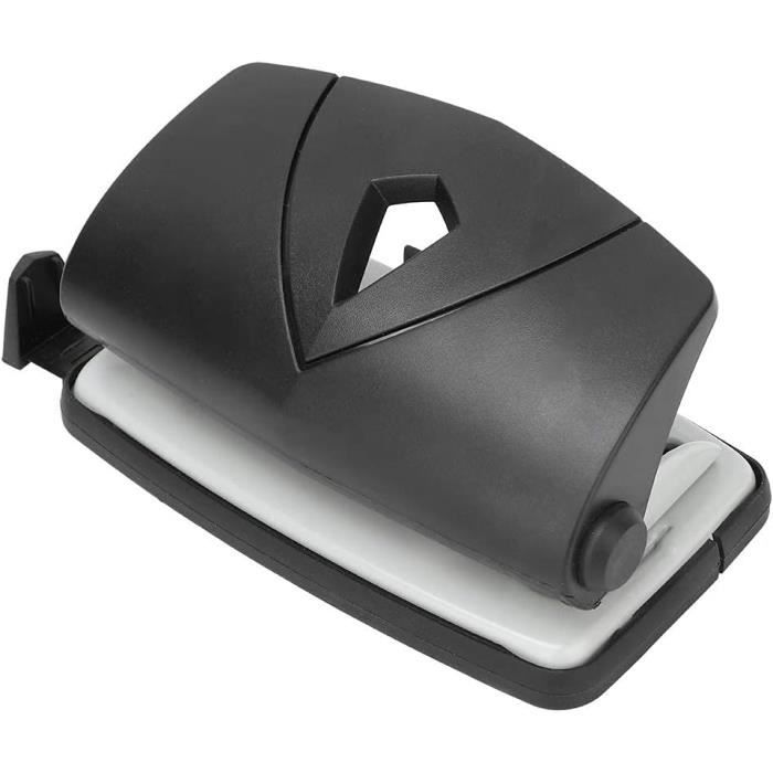 Perforatrice 2 Trous, Mini Perforatrice De Papier À Main Noire Avec ...