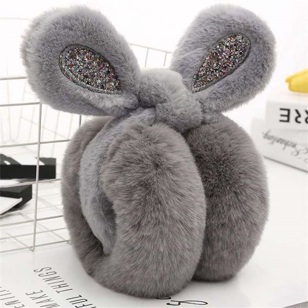 Cache oreilles en peluche pour femme et enfant adorables oreilles de ...