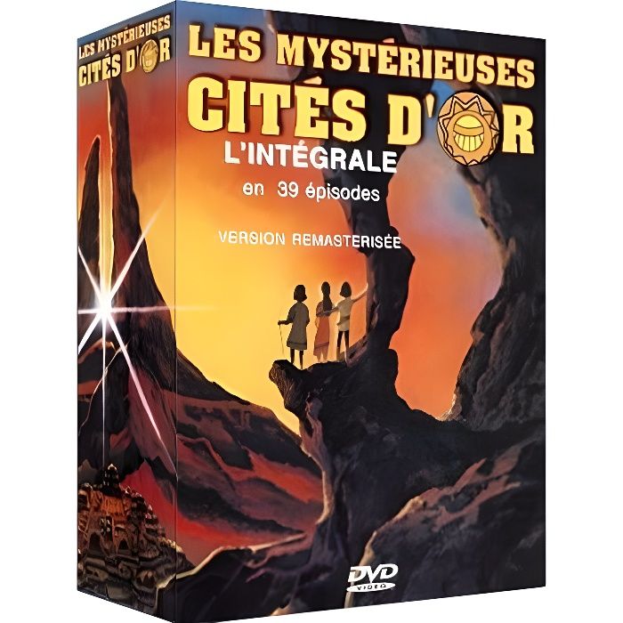 COFFRET 4 DVD LES MYSTERIEUSES CITES D'OR, L'intég - Cdiscount DVD