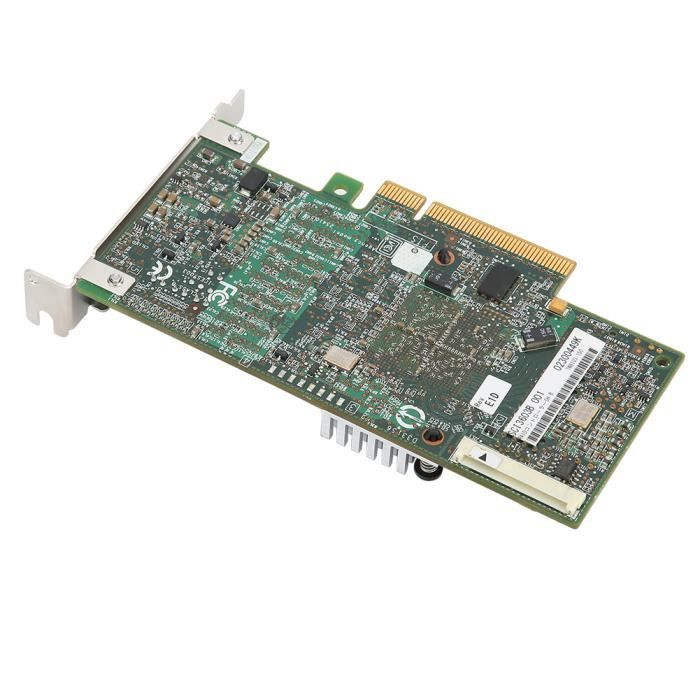 Qiilu carte RAID PCIE LSI 9267-8i 2208 6 Gb/s 512 Mo PCI-E 2.0 8 ports ...