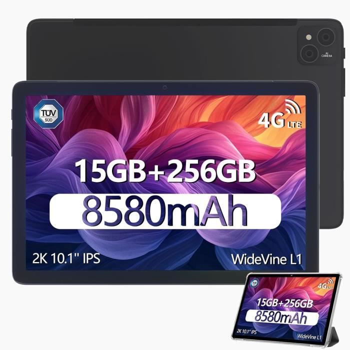 T10 Pro Touch Tablet Con Stylus 10.1 Pulgada, 15 Gb Ram + 256 Gb Rom, Batería 8580 Mah, Tablet ...