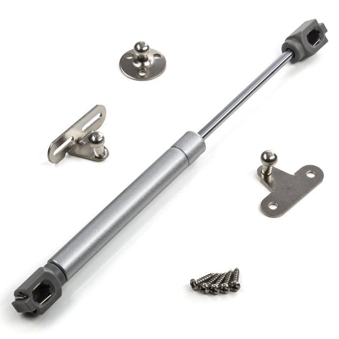 SOTECH Ferrure d'abattant Ressort à gaz pour abattants 60 N 6 kg ...