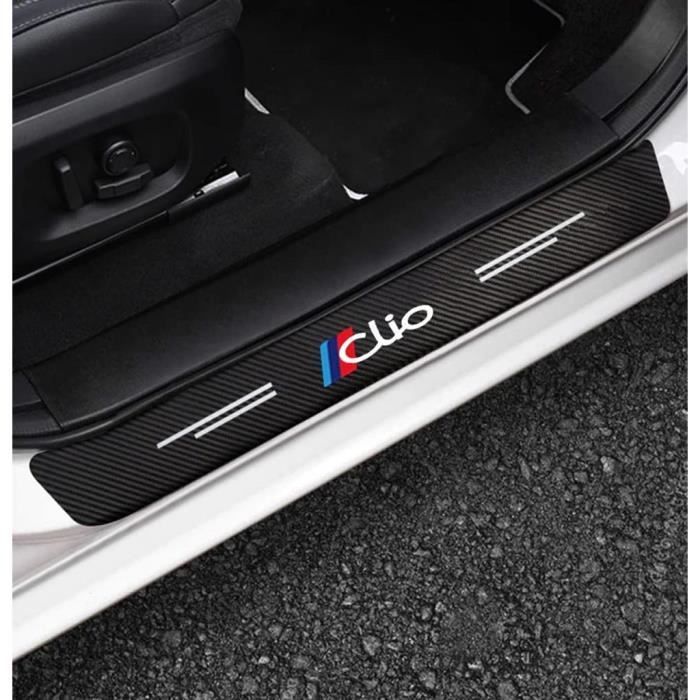 RIDGOEL 4 Pièces Protection Seuil de Porte de Voiture, pour Renault ...