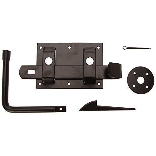 Suki 3249628 Verrou de portail 180 x 85 mm Acier noir - - Cdiscount ...
