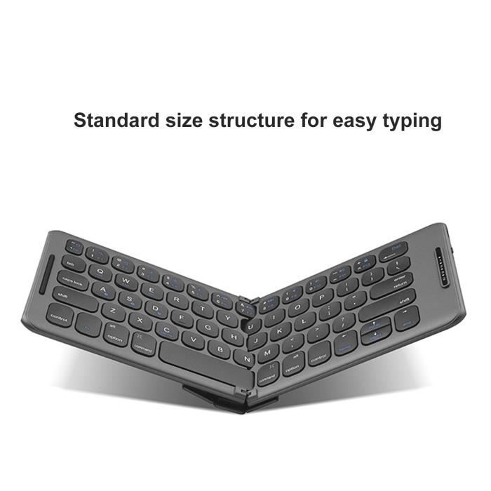 Clavier pliant fil - SURENHAP - Clavier pliable - Connectivité multi ...