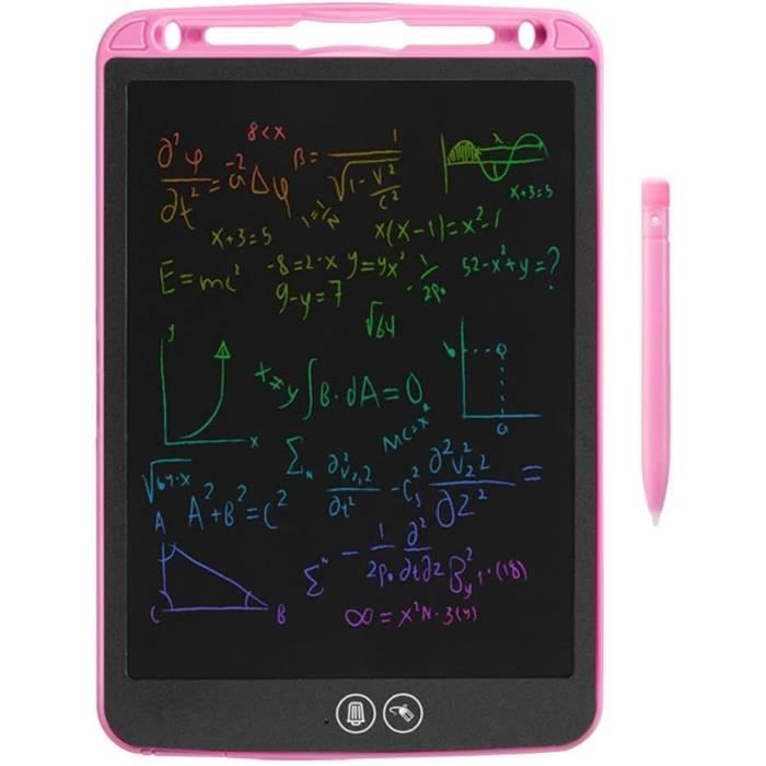 Tablette Électronique, Tablette De Dessin Lcd 10 Pouces Portable Pavé D ...