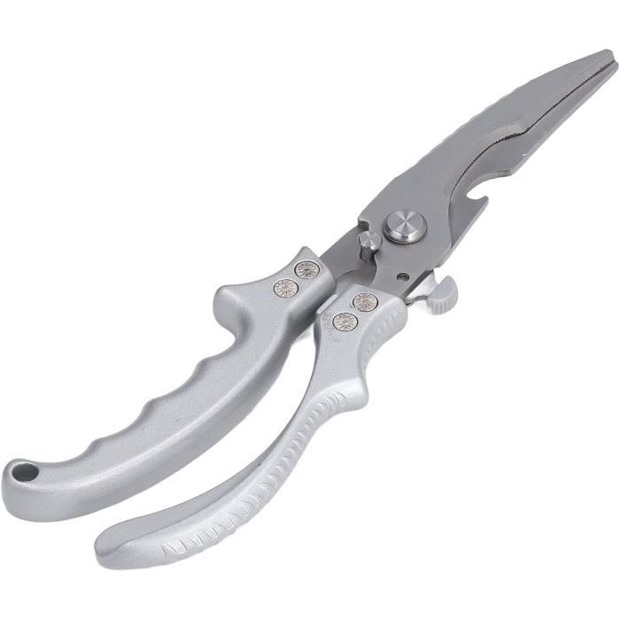 Ciseaux De Cuisine Os De Poulet Domestique Aliments De Fruits De Mer ...