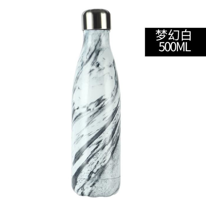 GOURDE - BIDON,type 2--Bouteille'eau isotherme Portable de 500ml ...