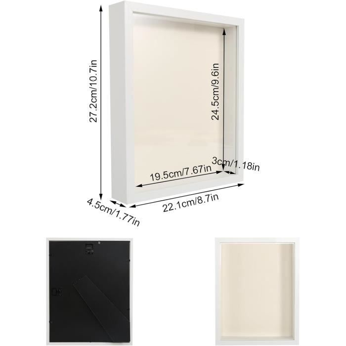 Cadre Vitrine Profond