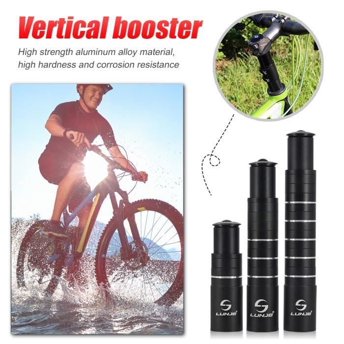 Accessoire vélo,Rallonge guidon Riser vtt vélo vtt alliage d'aluminium ...
