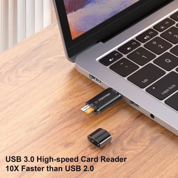 Lecteur De Carte Mémoire Usb 3.0 Avec Carte Sdxc 128 Go U3, Ensemble De ...