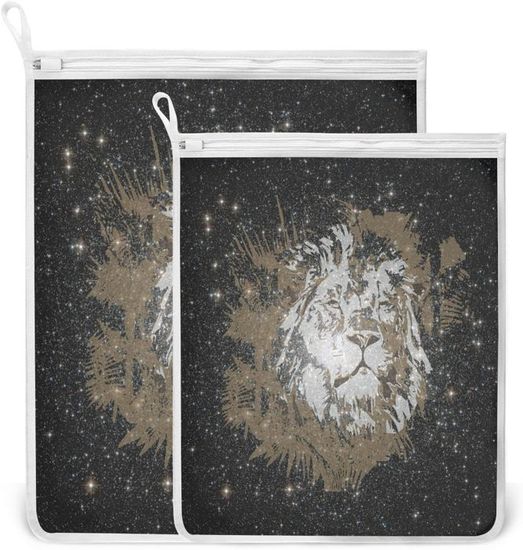 Lion toil Noir Filet Linge Machine Laver Sac De Lavage Du Linge Mailles ...