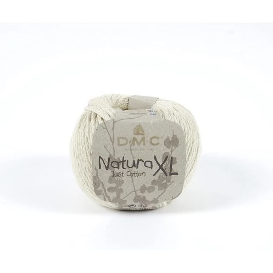 Fil - Natura Xl Pelote À Tricoter Crocheter | 100% Coton Idéal Déco Accessoires Vêtements 100 G ...