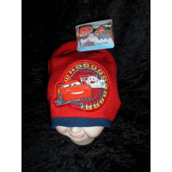 BONNET DISNEY CARS ENFANT GARCON ROUGE ET BLEU - Cdiscount Prêt-à-Porter