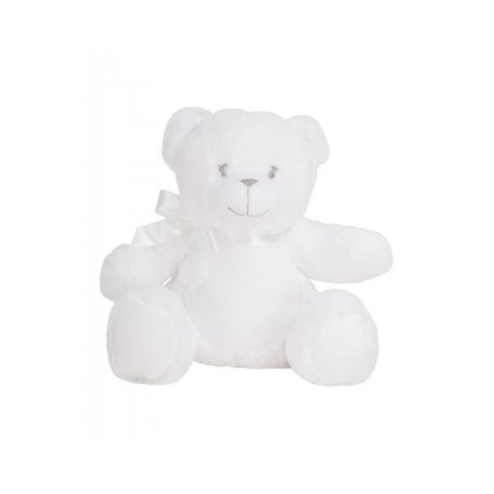 Peluche Mumbles Print Me - Teddy blanc - TU - Idéal pour impression ou ...