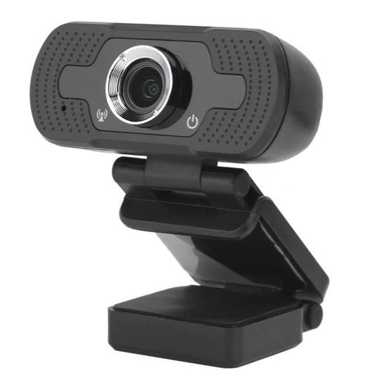 Webcam USB Full HD 1080P, caméra multi-compatible avec micro ...