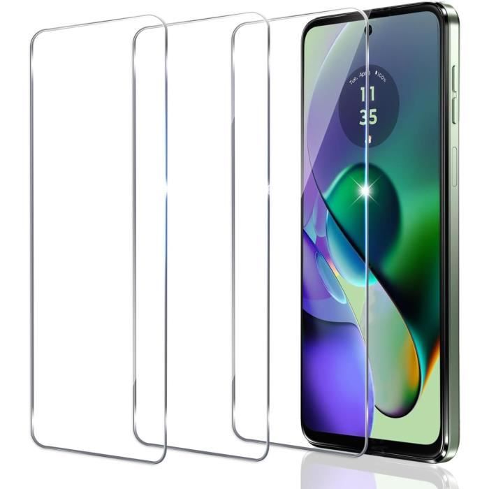[3 pièces] Verre Trempé Film Protection écran pour Motorola Moto G54 ...