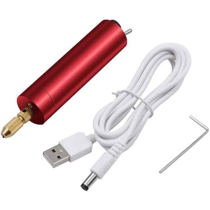 Mini Perceuse Électrique Stylo De Sculpture Perceuse À Vitesse Variable ...