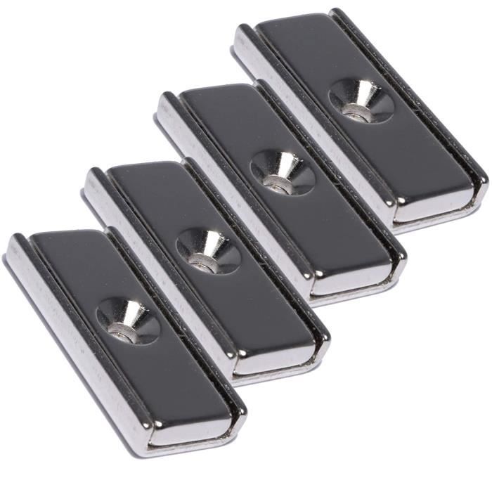 Aimants néodyme avec alésage - Aimants extra puissants de 30 mm x 13,5 ...