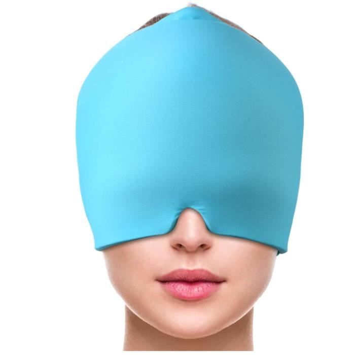 Masque Anti Migraine Relief Cap Bonnet Migraine Froid Therapice 360