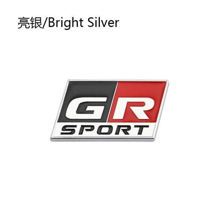 Décoration intérieure,Autocollant de voiture de Sport GR, emblème de ...