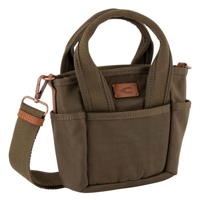 Camel active Cloud Zip tote bag S Khaki [185024] Beige - Cdiscount ...