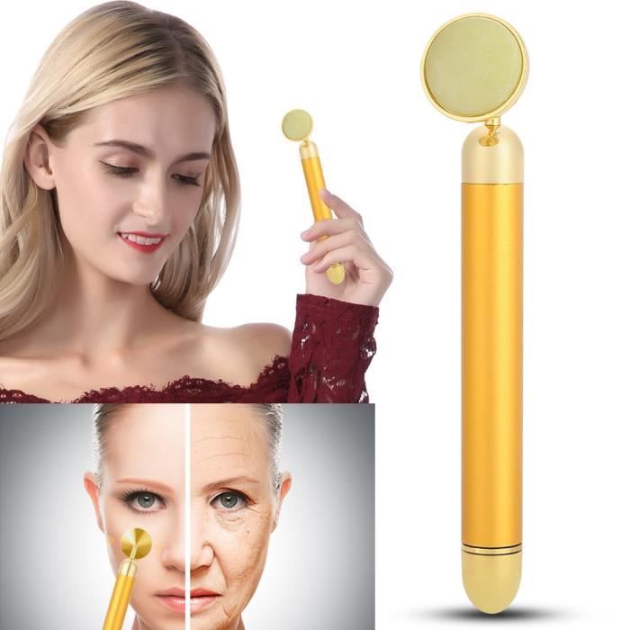 EBTOOLS Masseur facial électrique Masseur facial en or électrique ...