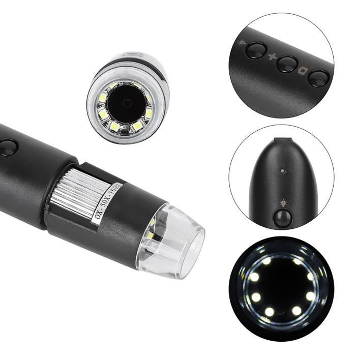 Microscope USB, microscope numérique durable, respectueux des matériaux ...