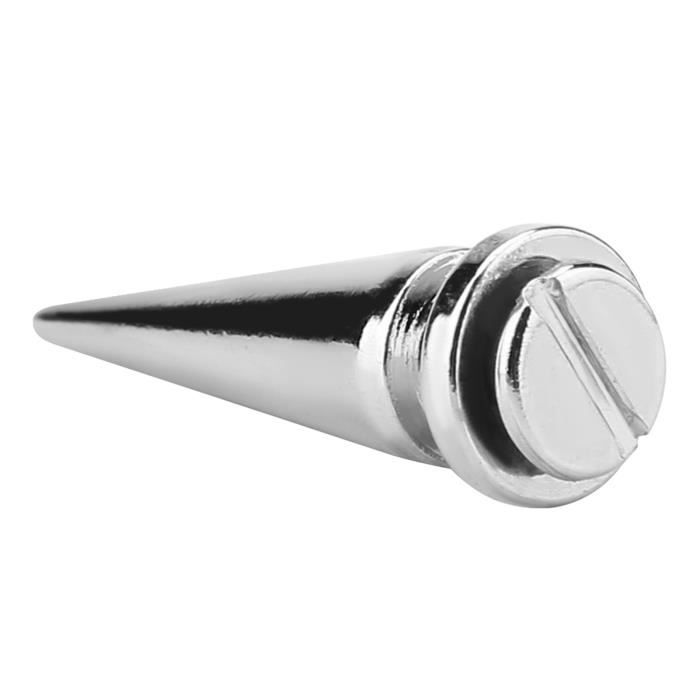 Vis à pointes Lot de 10 rivets et goujons à pointes en métal vissés ...