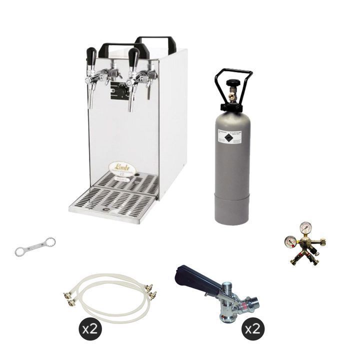 Tireuse à bière - ICH-ZAPFE.DE - Kontakt 40 - 50 litres/h - 2 lignes ...