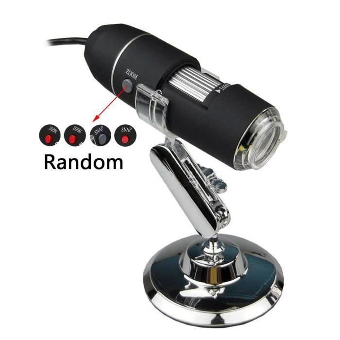 Microscope numérique MOON à luminosité réglable de 1600X - 1000X 8 LED ...