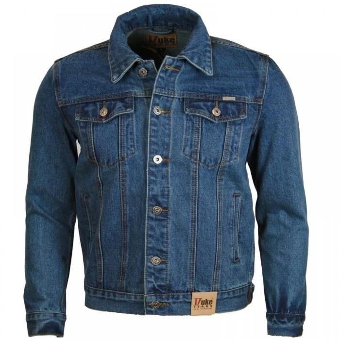 Duke - Veste en jean WEST Bleu - Cdiscount Prêt-à-Porter