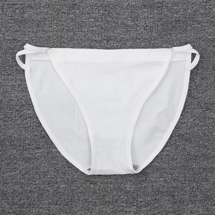 Culotte-slip,SVOKOR-Culotte en Coton pour Femme,Sous-Vêtement Taille Basse,Lingerie M-XL,Culotte ...