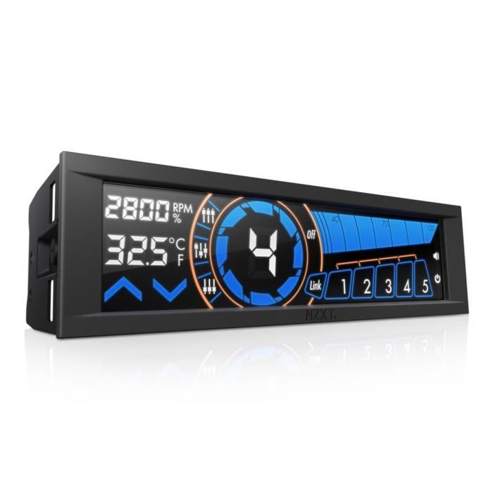 NZXT Rhéobus Sentry 3 - Écran LCD tactile - 5 ventilateurs - Cdiscount ...