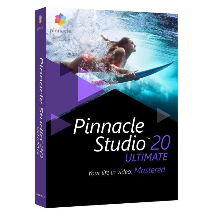 Pinnacle® Studio 20 Ultimate - Cdiscount Informatique