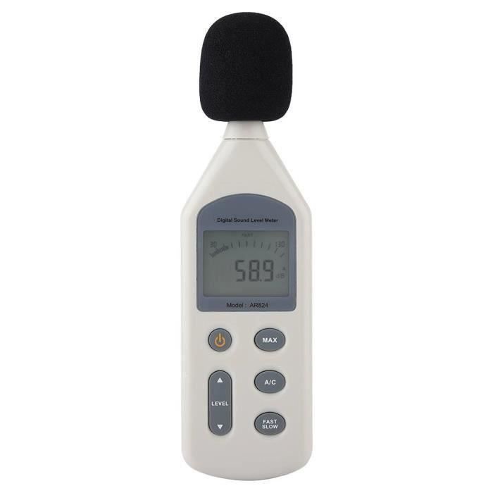 Sonomètre numérique AR824 SMART SENSOR - SODIAL - Plage de mesure 30 ...