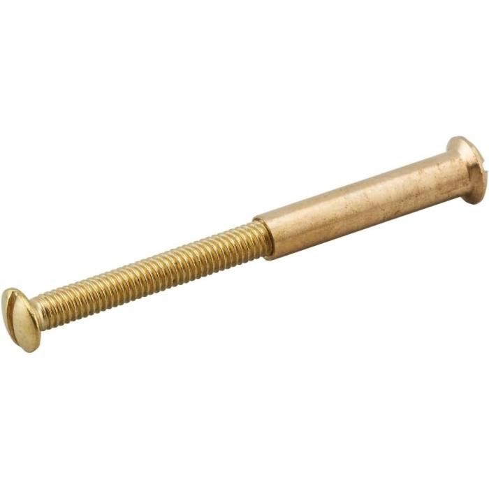 Vis métaux pour porte intérieure, 4x45mm pour laiton avec[S168 ...