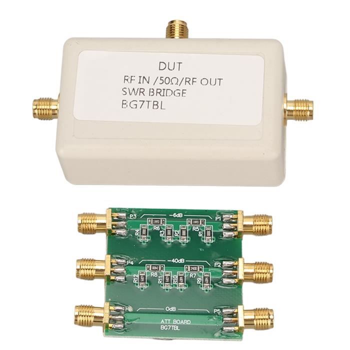 Pont SWR SWR High Power Bridge 1‑500Mhz 3 Ports Standing Wave Ratio ...