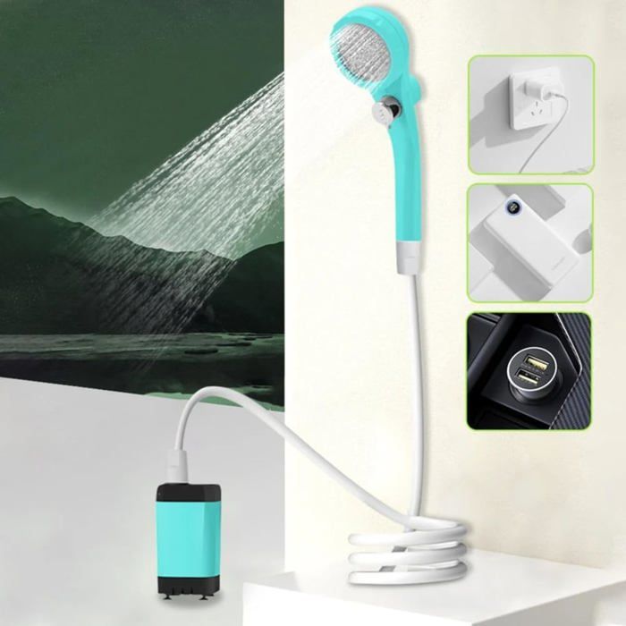 Douche Camping Chauffante，Douche Camping,Douche Portable,Avec Écran ...