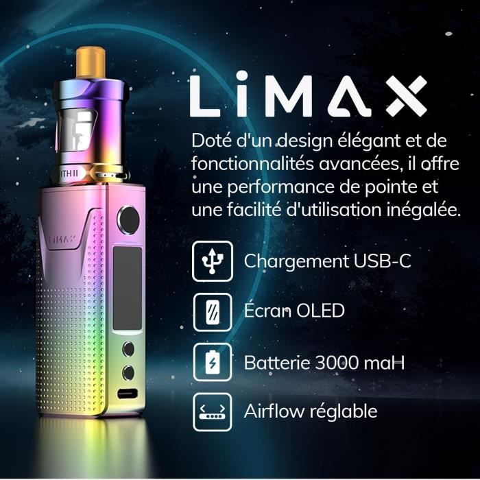 Starter Kit Limax Zenith Ii 5,5Ml - Cigarette Electronique Box ...