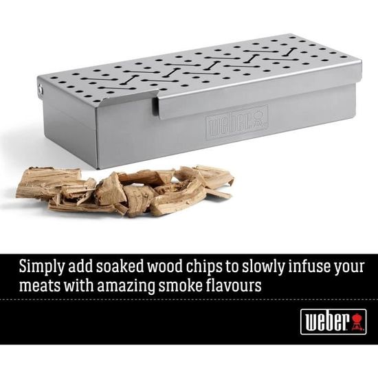 Boîte de Fumage Universelle - Fumoir pour Barbecue - Fumage au Bois ...
