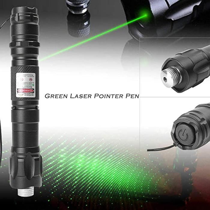 Pointeur Laser Haute Puissance - 50MW 532NM vert laser - portée 5000 ...